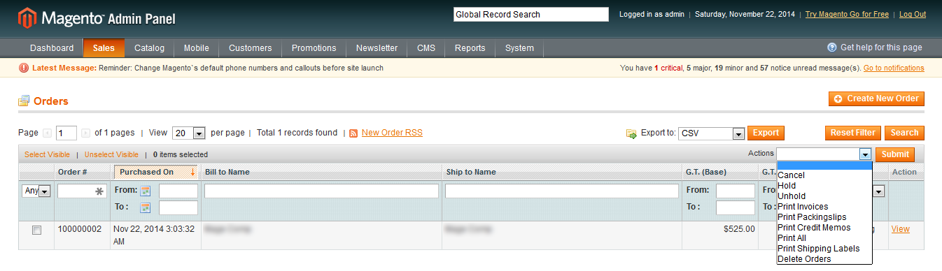 Magento Delete Orders by themagecomp | CodeCanyon